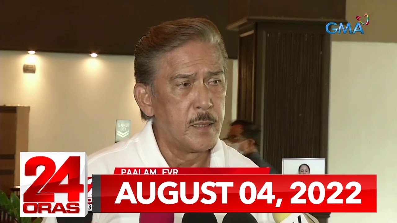 24 Oras Express August 4 2022 Hd Youtube