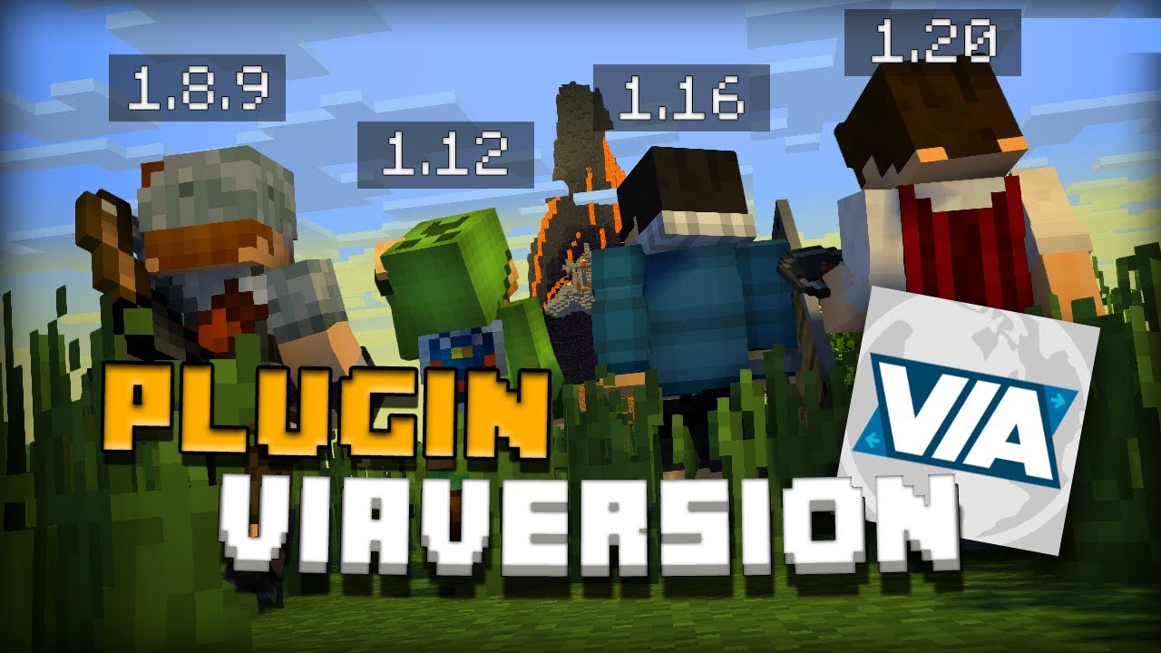Deja Que Cualquier Versión Se Una A Tu Servidor De Minecraft