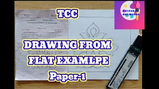 Tcc Drawing From Flat Example Step By Step Lower Gra Doovi