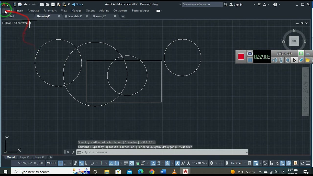 1 Understanding User Interface Autocad Youtube