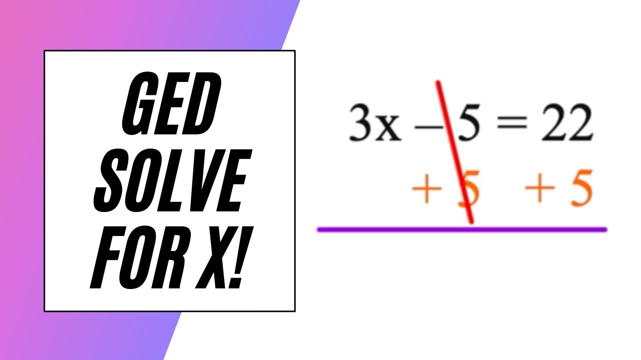 Solve Any Equation On Ged Math Youtube