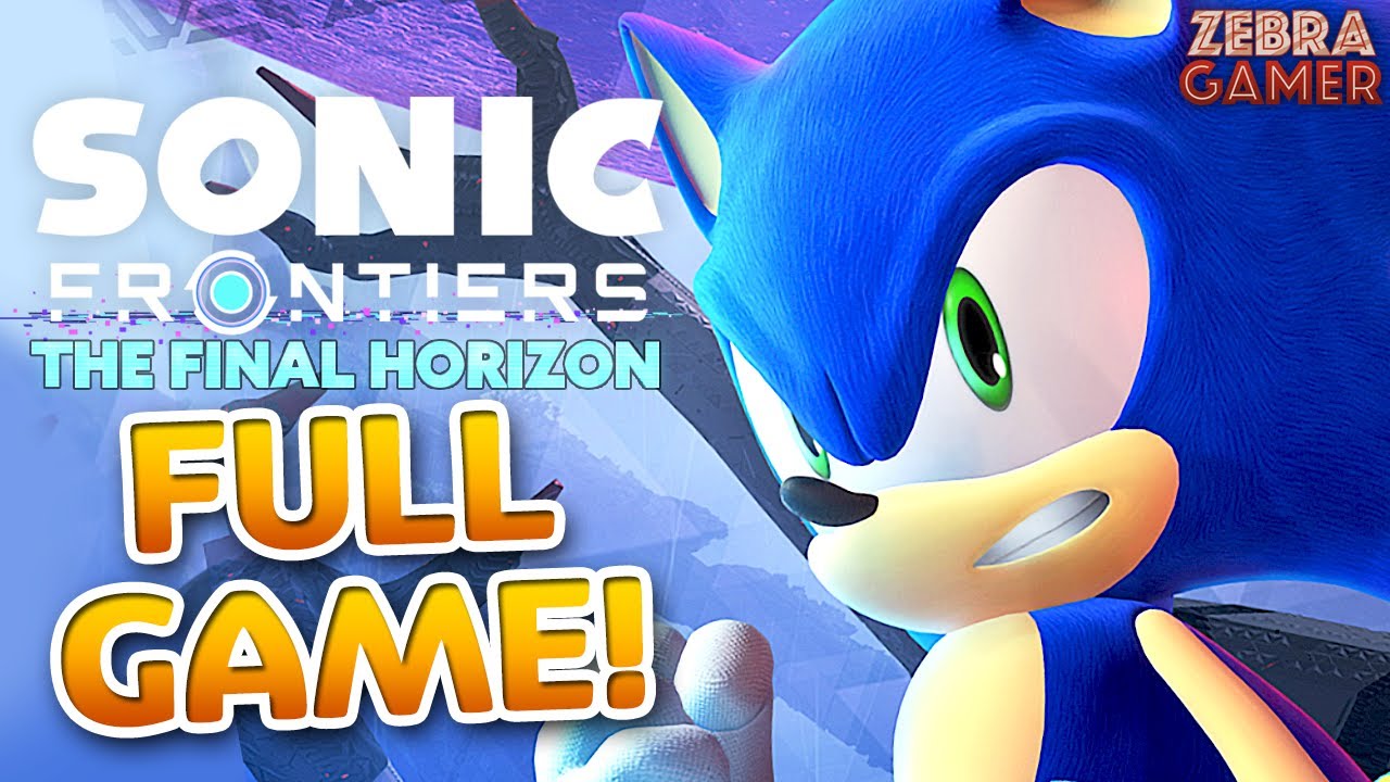 Sonic Frontiers The Final Horizon Dlc Full Game Walkthrough Youtube