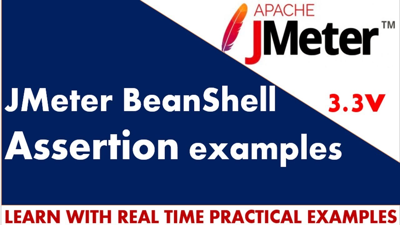 Jmeter Tutorials Jmeter Beanshell Assertion Examples Youtube