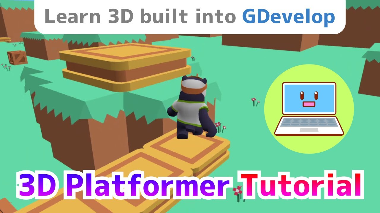 3d Platformer Tutorial Learn 3d Built Into Gdevelop Youtube