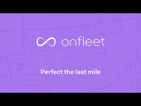 Onfleet Demo Video Youtube