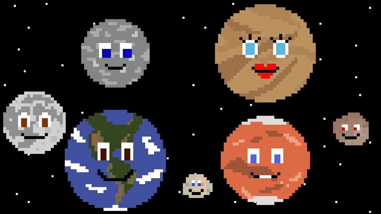 Planets And Moons Of The Inner Solar System The Kids Picture Show
