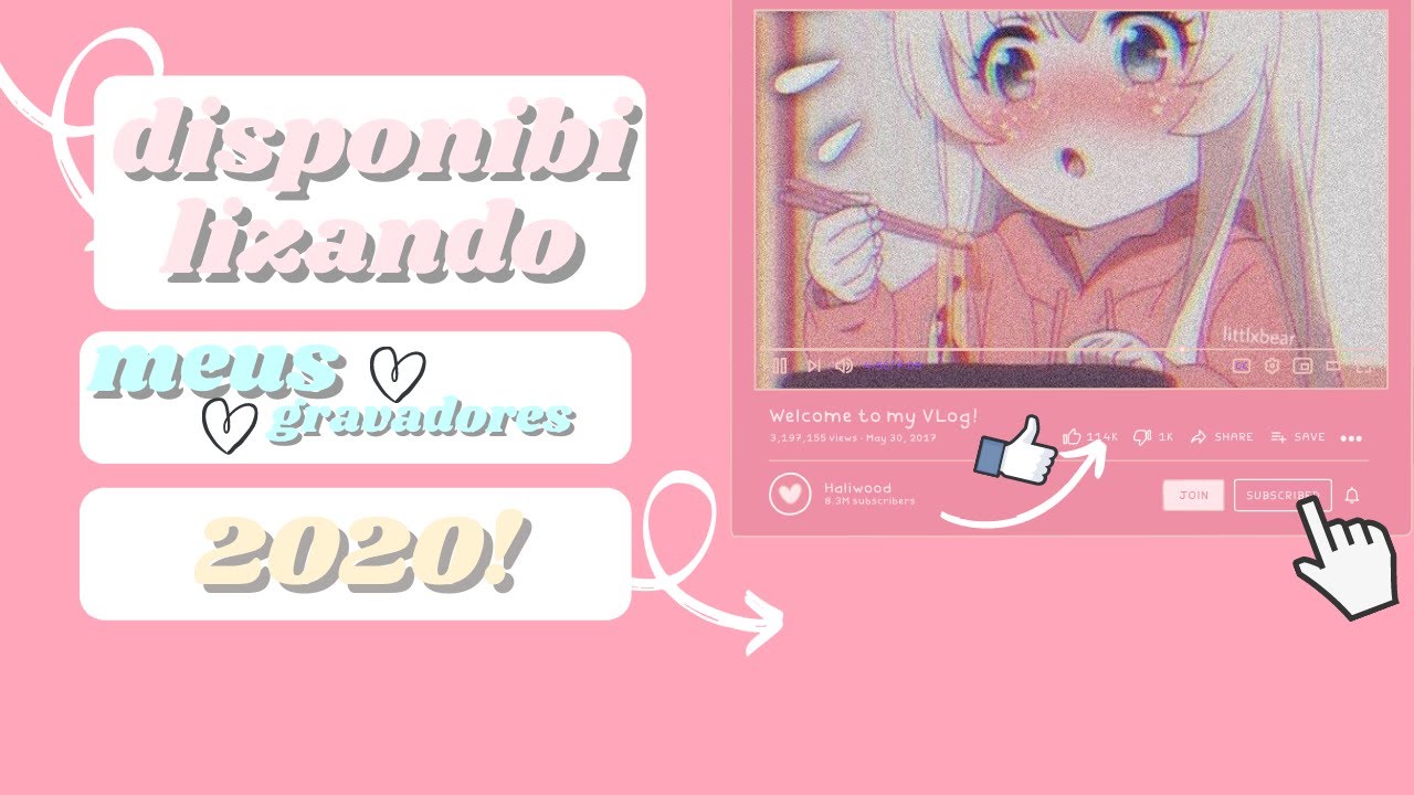 Disponibilizando Meus Gravadores Youtube