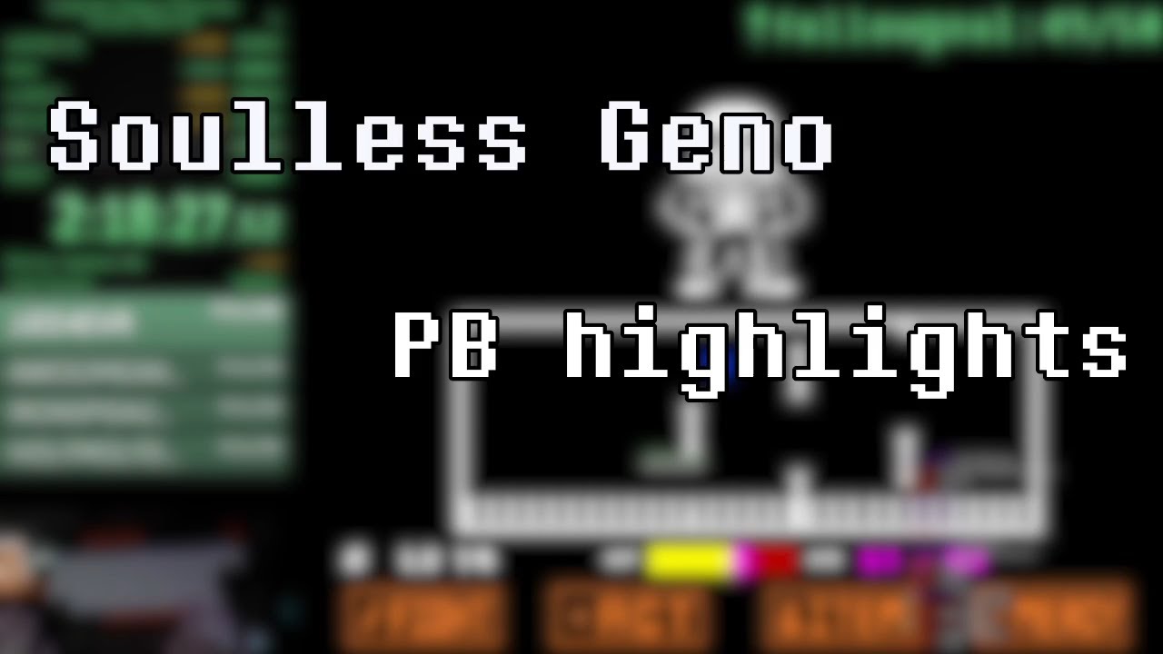 Soulless Genocide Pb Highlight Stream Highlights Youtube