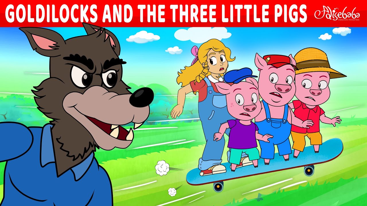 Goldilocks And The Three Little Pigs Bedtime Stories For Kids In
