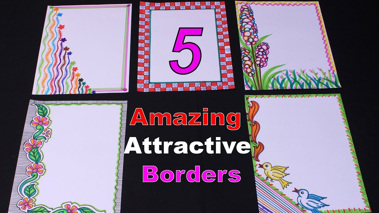 Creative Borders For Projects