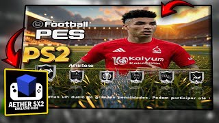 Baixe Novo Efootball Pes Versao Ps2 2025 2026 P Android Iso Atualizado ...
