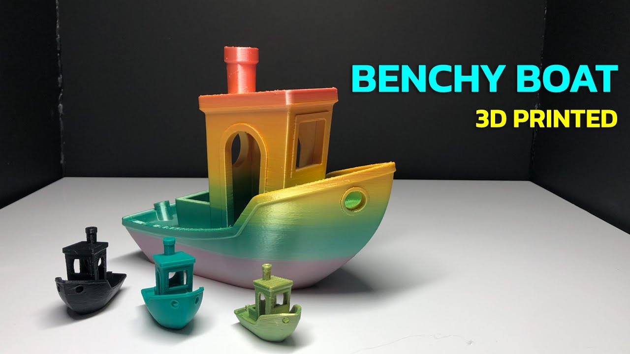 3d Printed Benchy Boat Does It Float Youtube