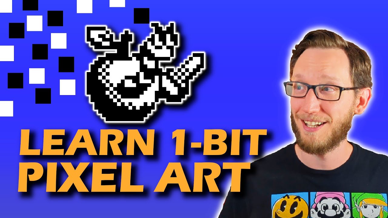 Let S Learn How To Make 1 Bit Pixel Art Nokia Art Jam 2 Youtube