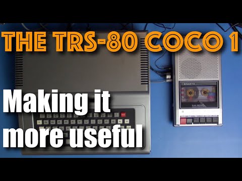 Making The Trs 80 Coco 1 More Useful Youtube