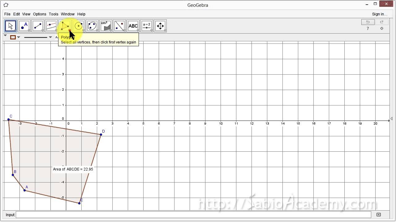 Understanding Polygons Geogebra
