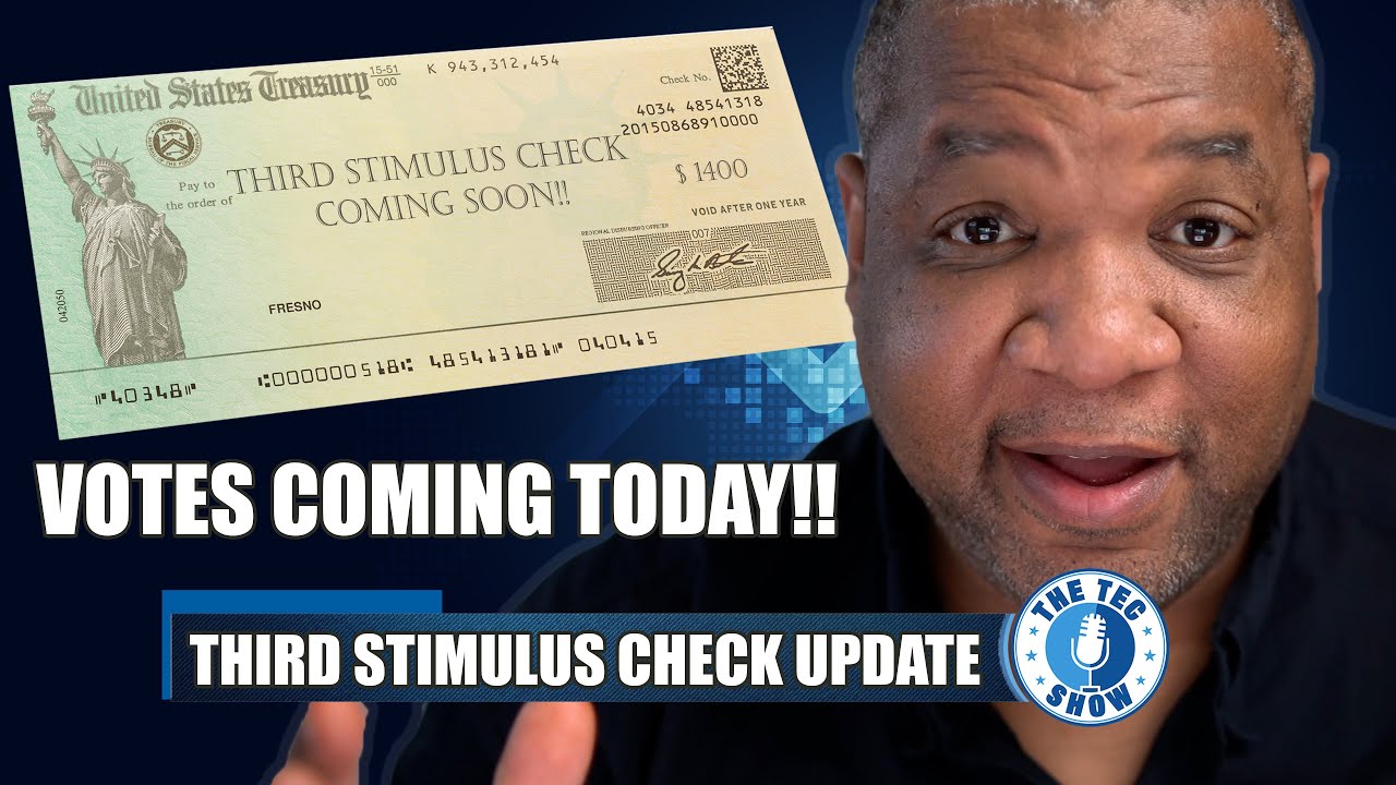 1400 Third Stimulus Check Update Stimulus Package Update Youtube