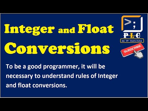 C Programming Part 20 Integer And Float Conversion Fully Discussed