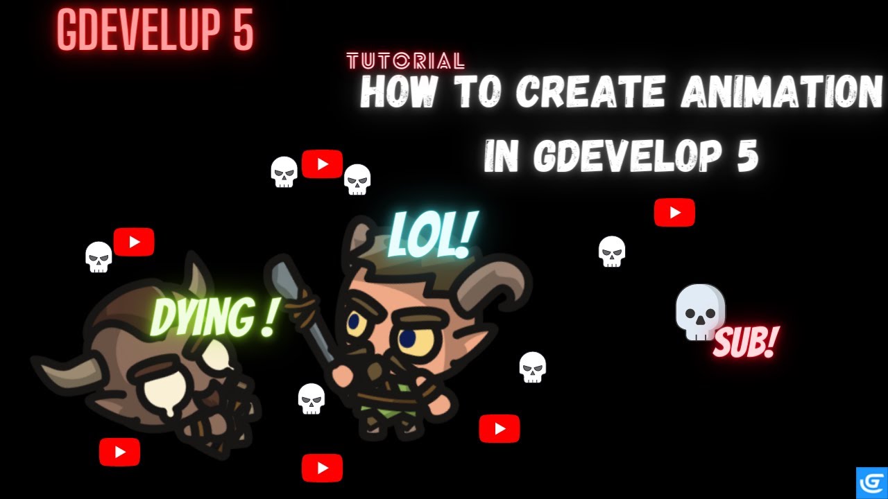 How To Make Animation In Gdevelop 5 Explained Ep1 Youtube