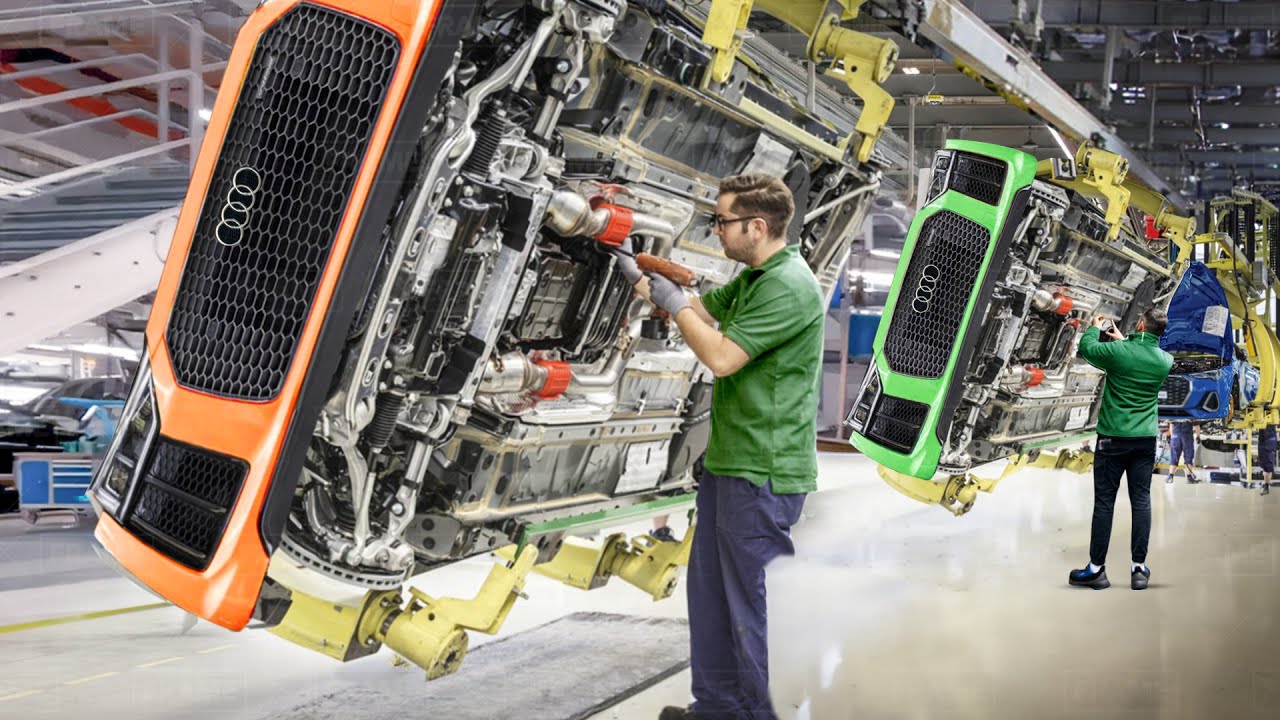 Inside Billion German Factory Producing The Powerful Audi R8 Youtube
