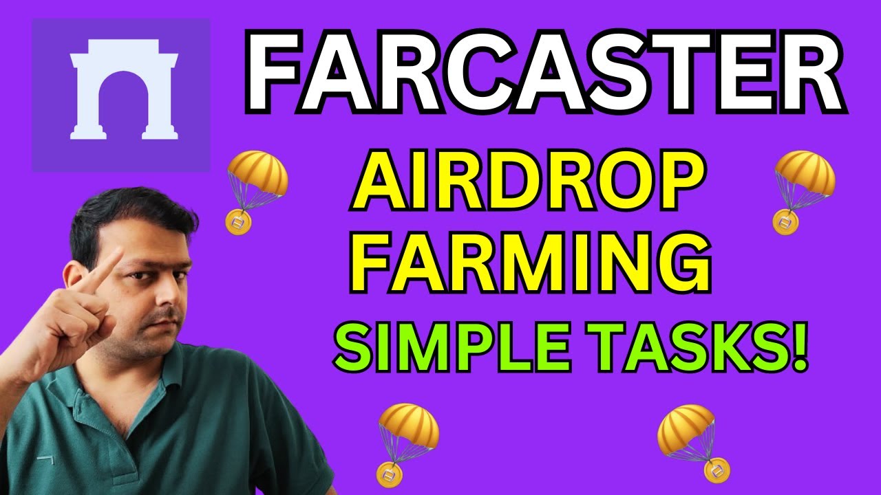 Farcaster Airdrop Guide Farm With Far Quests Youtube