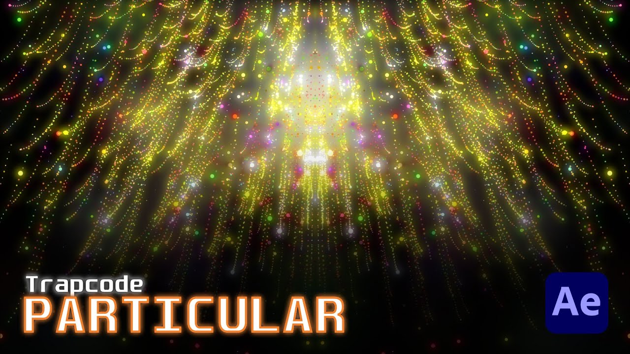 New Audio React With Trapcode Particular After Effects Tutorial