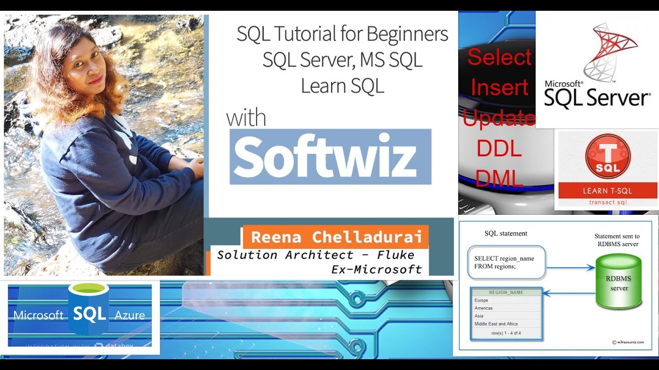 Learn Sql Ms Sql T Sql Sql Server Sql Tutorial For Beginners