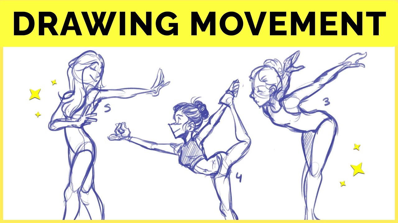 How To Draw Movement In Art
