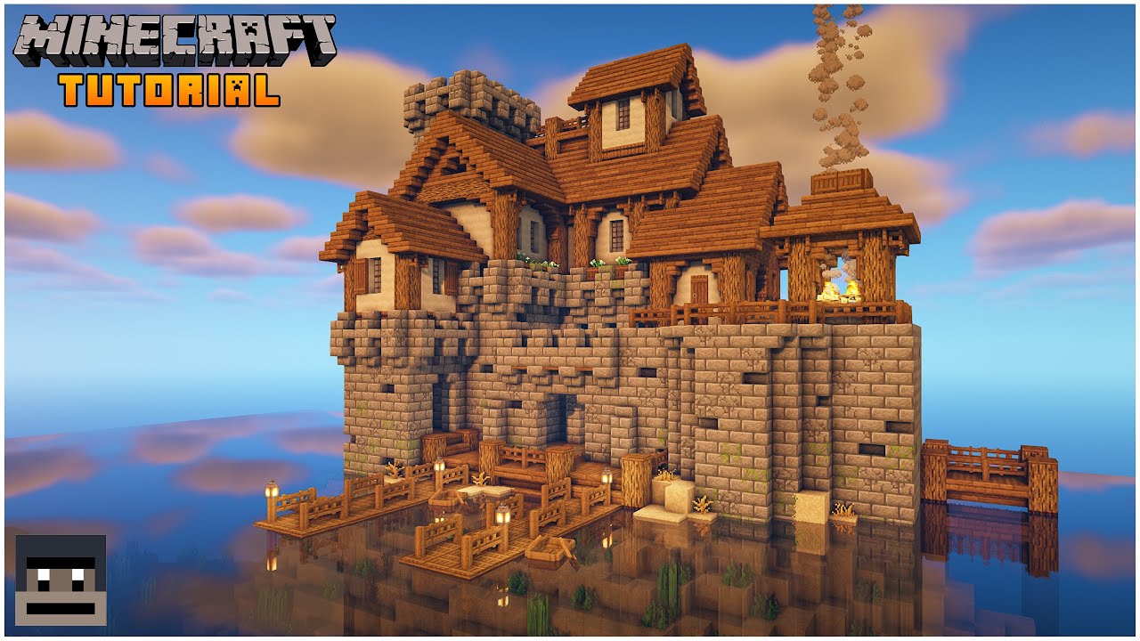 Minecraft Island Fortress Tutorial Youtube