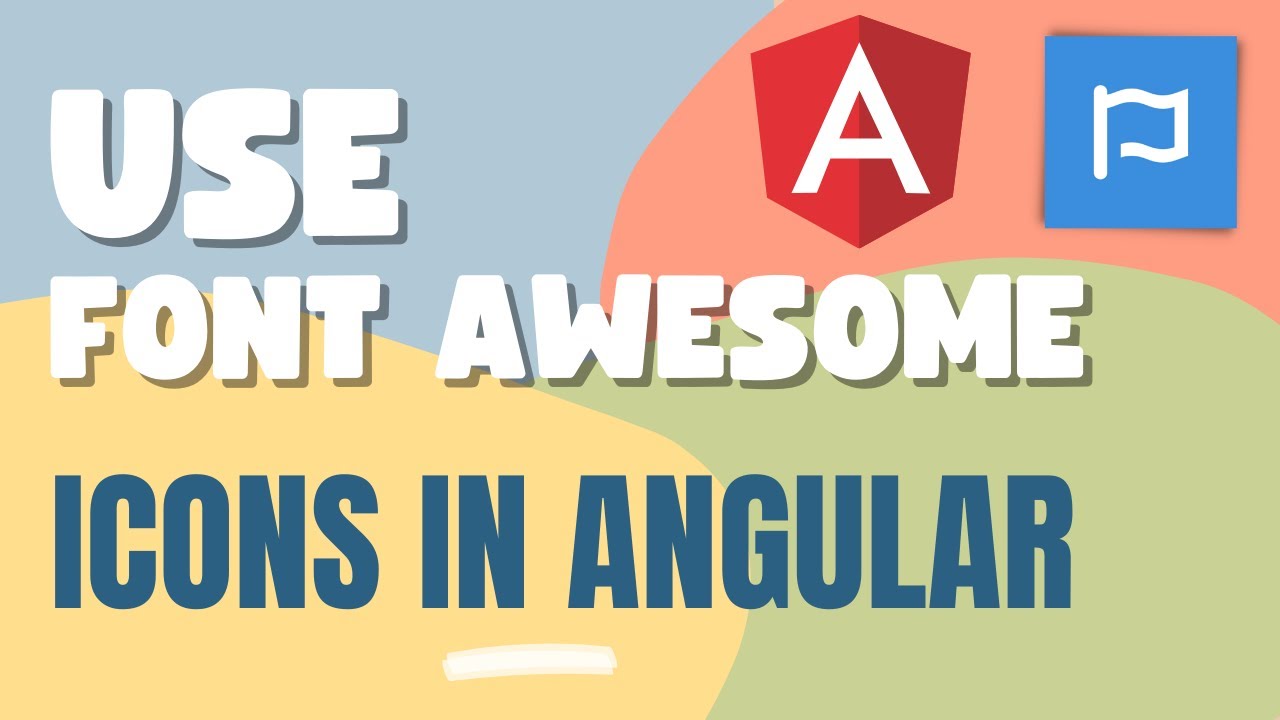 How To Use Font Awesome Icons In Angular Youtube