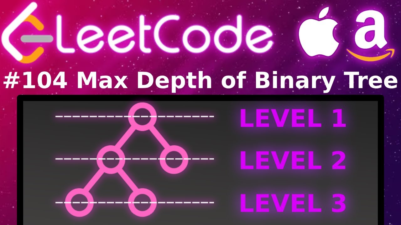 Animated Leetcode 104 Maximum Depth Of Binary Tree Blind 75 Youtube