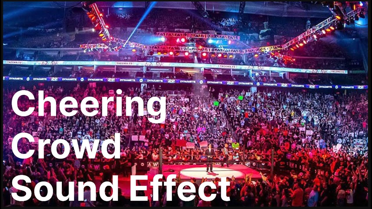 1 Hour Of Wrestling Crowd Cheering Sound Effect Wwe Aew Youtube