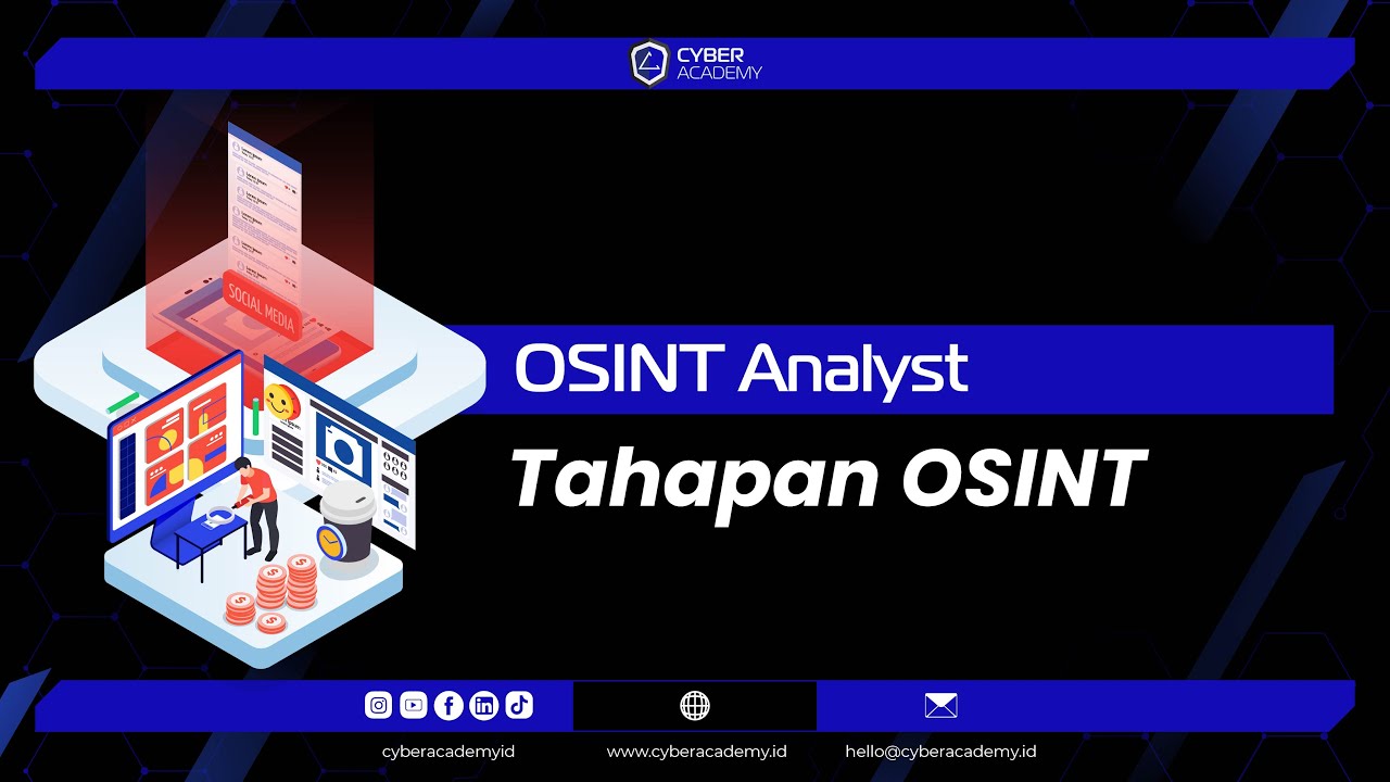 Belajar Tahapan Osint Live Class Osint Analyst Youtube
