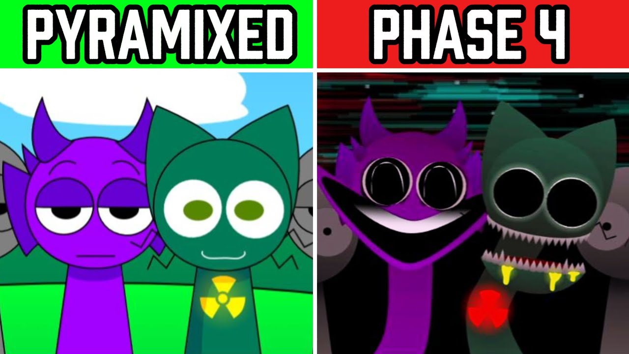 Incredibox Sprunki Pyramixed But Phase 4 Version Youtube