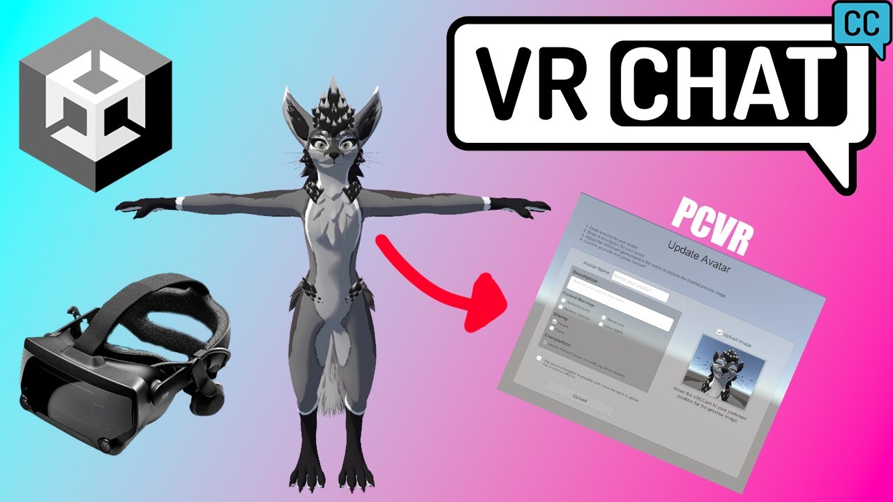 2023 Uploading Your First Avatar To Vrchat Full Pc Tutorial Youtube