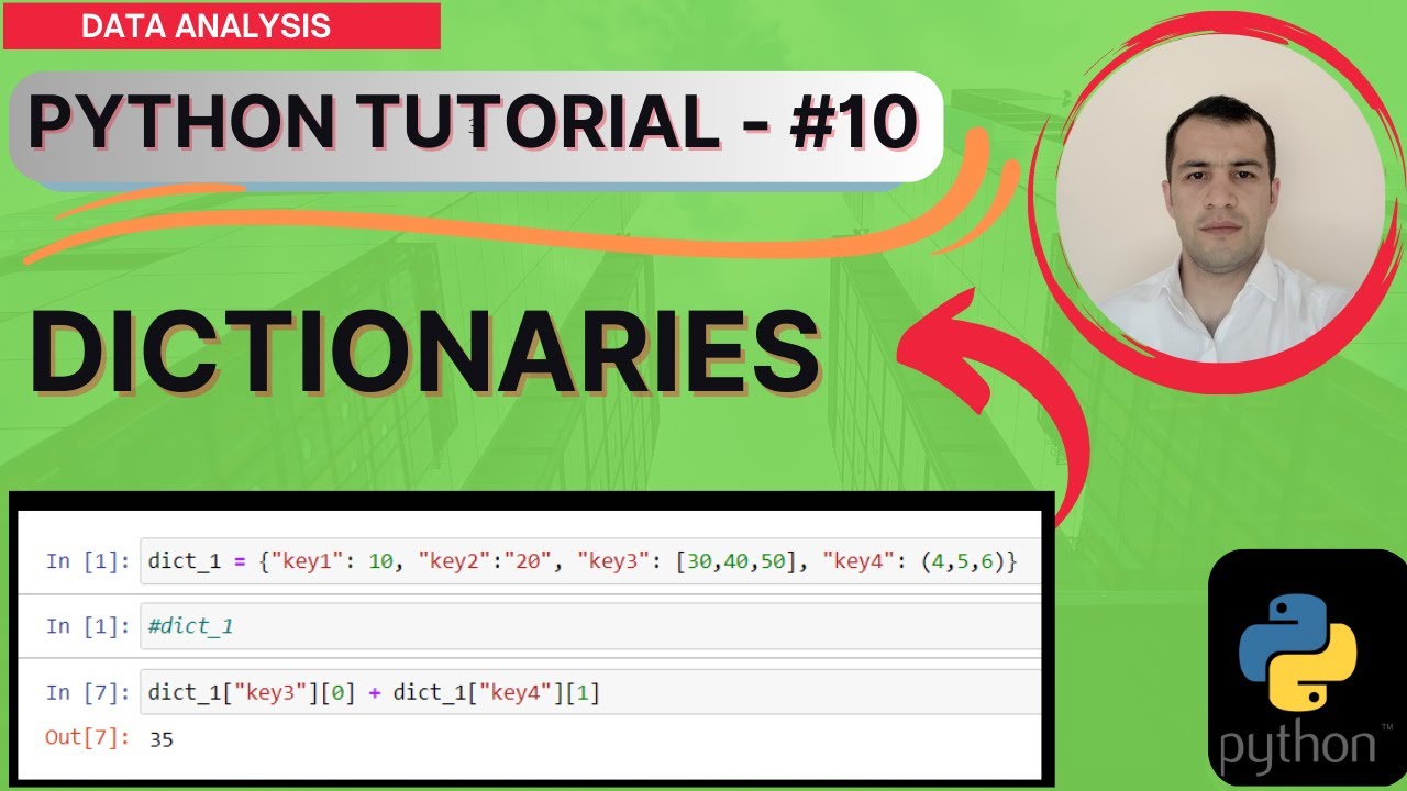 Python Lesson 10 Dictionaries In Python Youtube