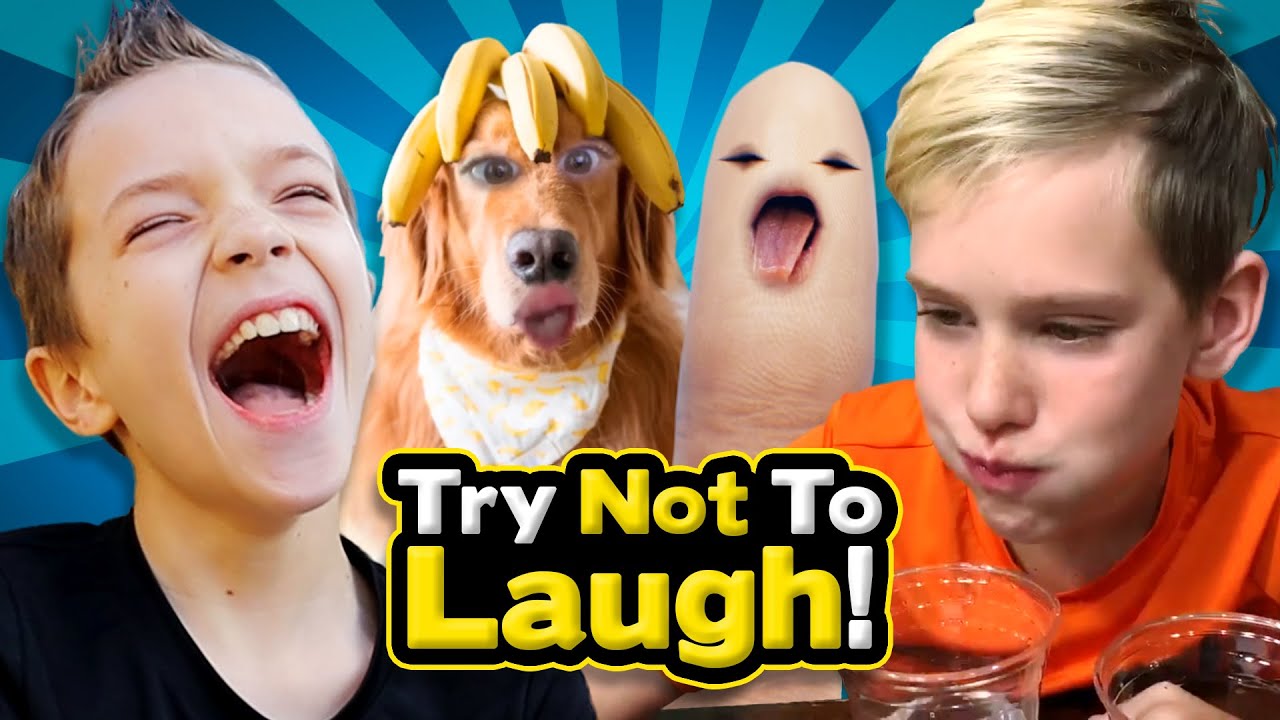 Try Not To Laugh Challenge Funny Videos W Superhero Kids Day 2 In