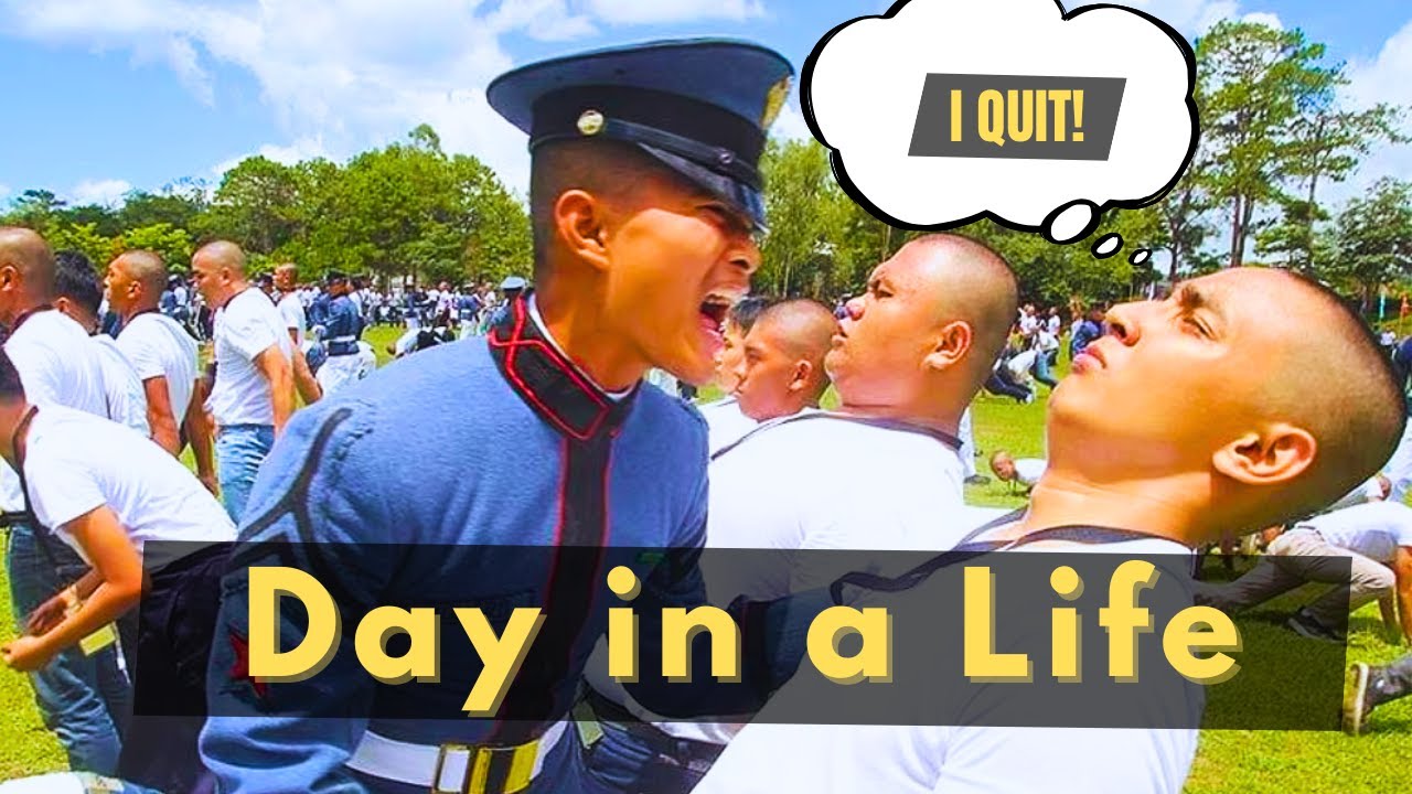 Day In The Life Of A Cadet Philippine Military Academy Youtube