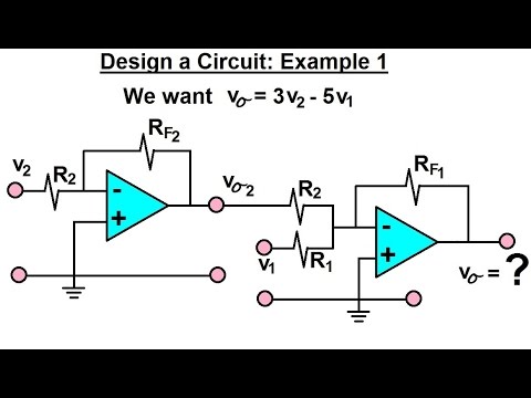 Electrical Engineering Ch 5 Operational Amp 17 Of 28 Design A