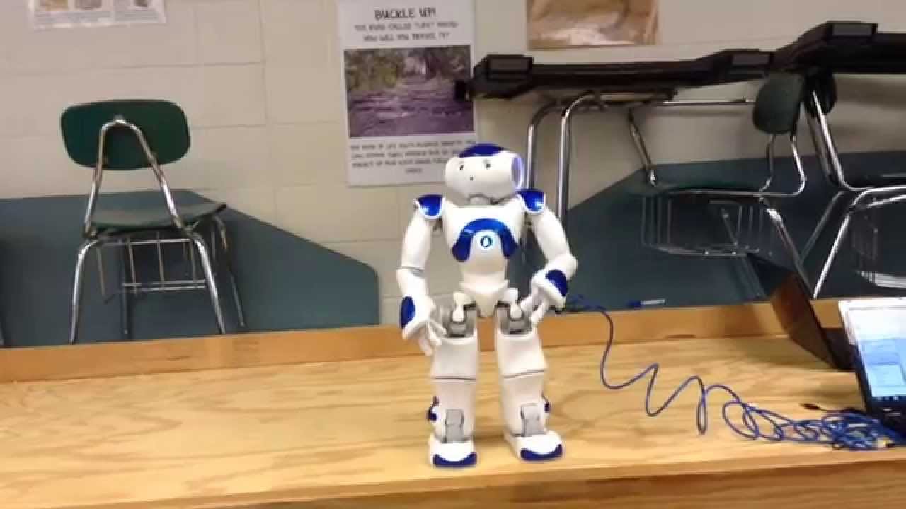Nao Robot My Program Youtube
