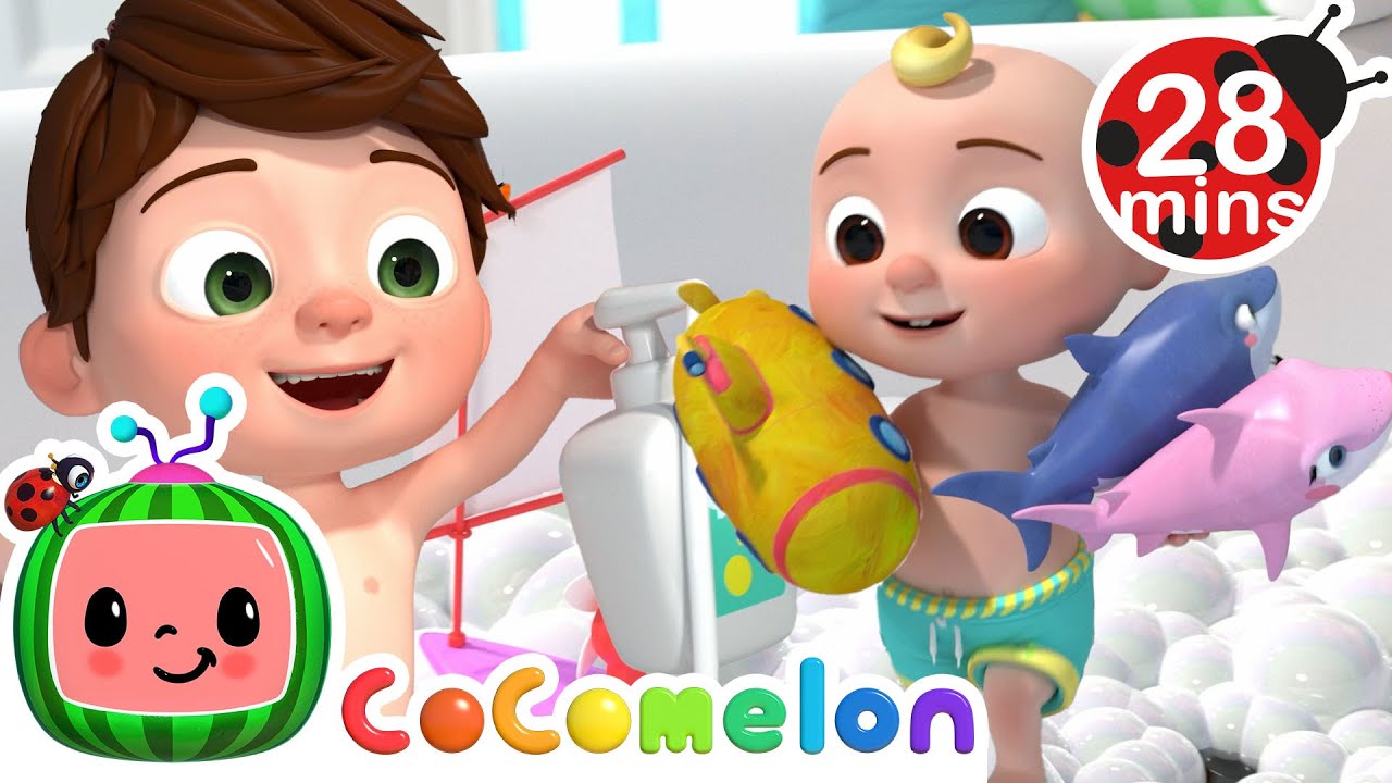 The Bath Time Song More Cocomelon Cartoons For Kids Nursery