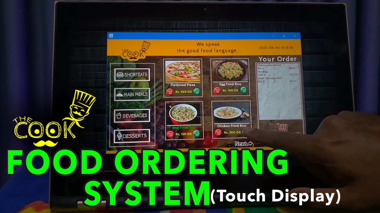 Food Ordering System Java Horsignature