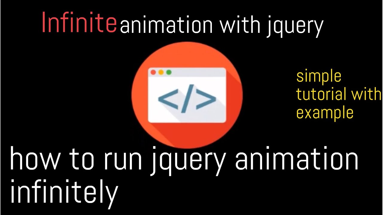 How To Run Jquery Animate Function Infinitely Jquery Animation