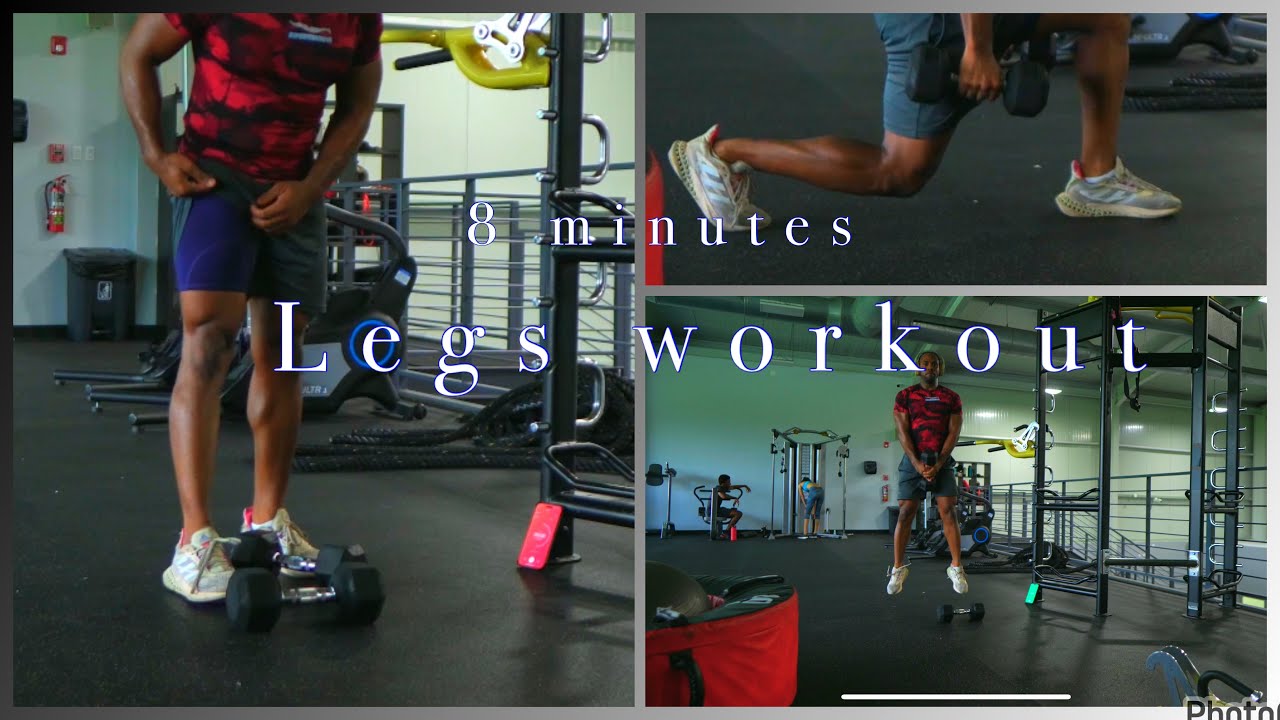8 Mins Leg Workout Routine To Burn A Lot Of Calories Jamaica