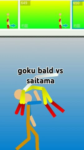 Bald Goku Vs Saitama Youtube