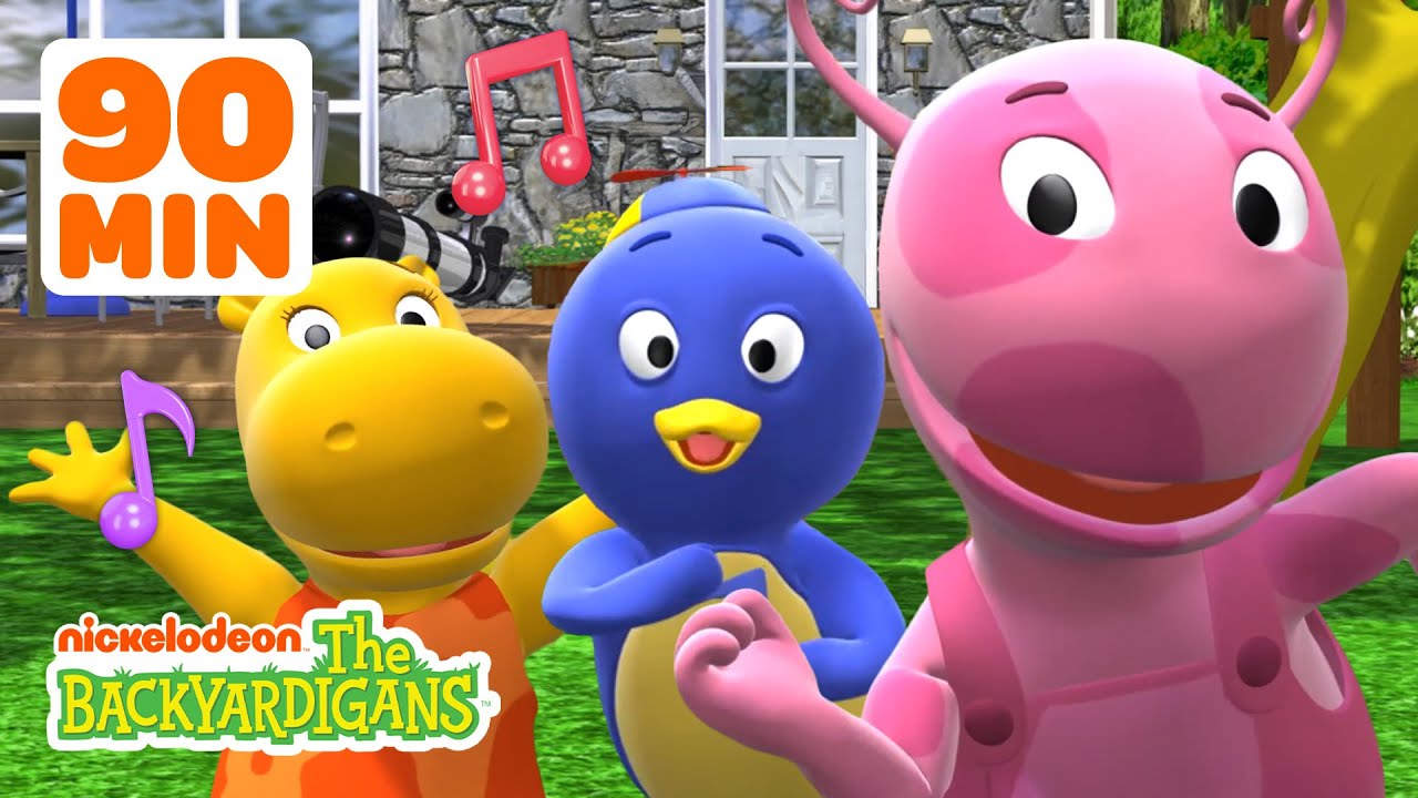 Backyardigans Dance Party Sing Along Songs W Pablo Uniqua 90