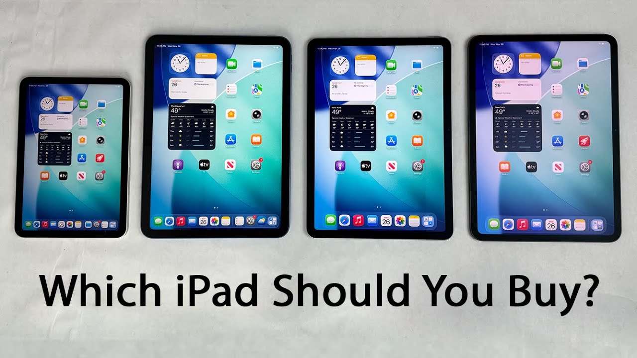 Which Ipad Should You Buy In 2026 Youtube