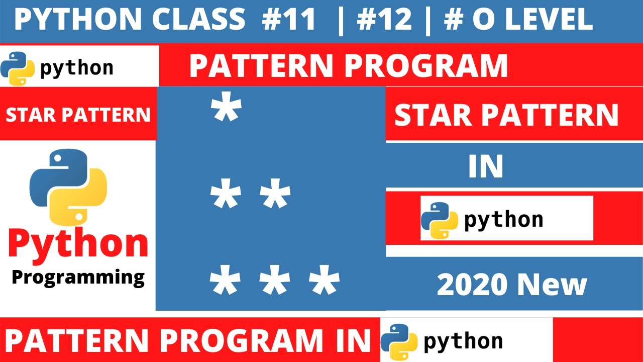 Python Pattern Program рџ Star Pattern In Python 1 Youtube