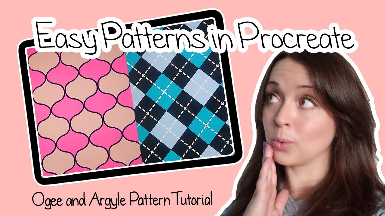 Easy Pattern Design On Your Ipad Ogee And Argyle Pattern Tutorial In