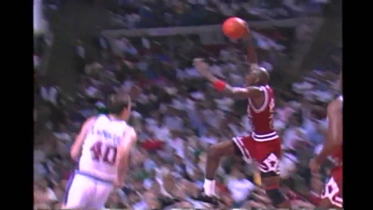 Michael Jordan Dunks From 3 Point Line