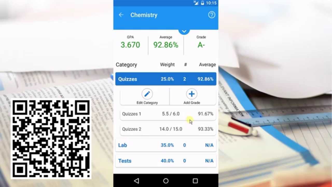 Grade Tracker Pro Quick Start Guide Android App Youtube
